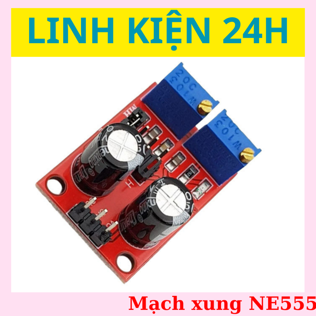Mạch Tạo Xung NE555 - Mạch xung 555 | Shopee Việt Nam