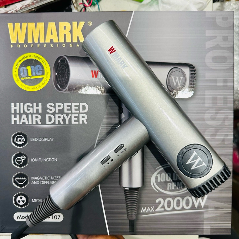Máy sấy tóc WMARK NG-9107 BLDC 2000w chính hãng | Shopee Việt Nam