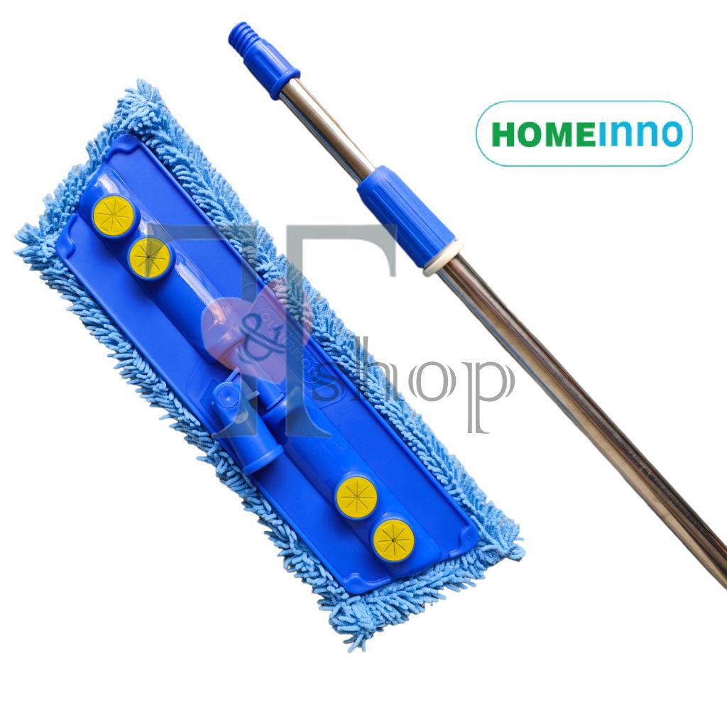 Cây Lau Nhà Inox Microfiber 40cm Bản Nhựa Dán Homeinno | Shopee Việt Nam
