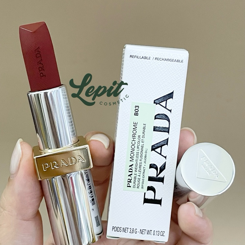 [Full Box] Son thỏi Prada Monochrome Soft Matte/Hyper Matte/Balm dưỡng ...
