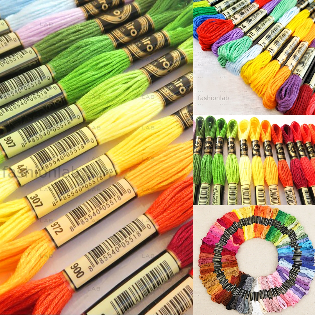Set chỉ thêu nhiều màu 50 - 100 màu #0201 | Shopee Việt Nam