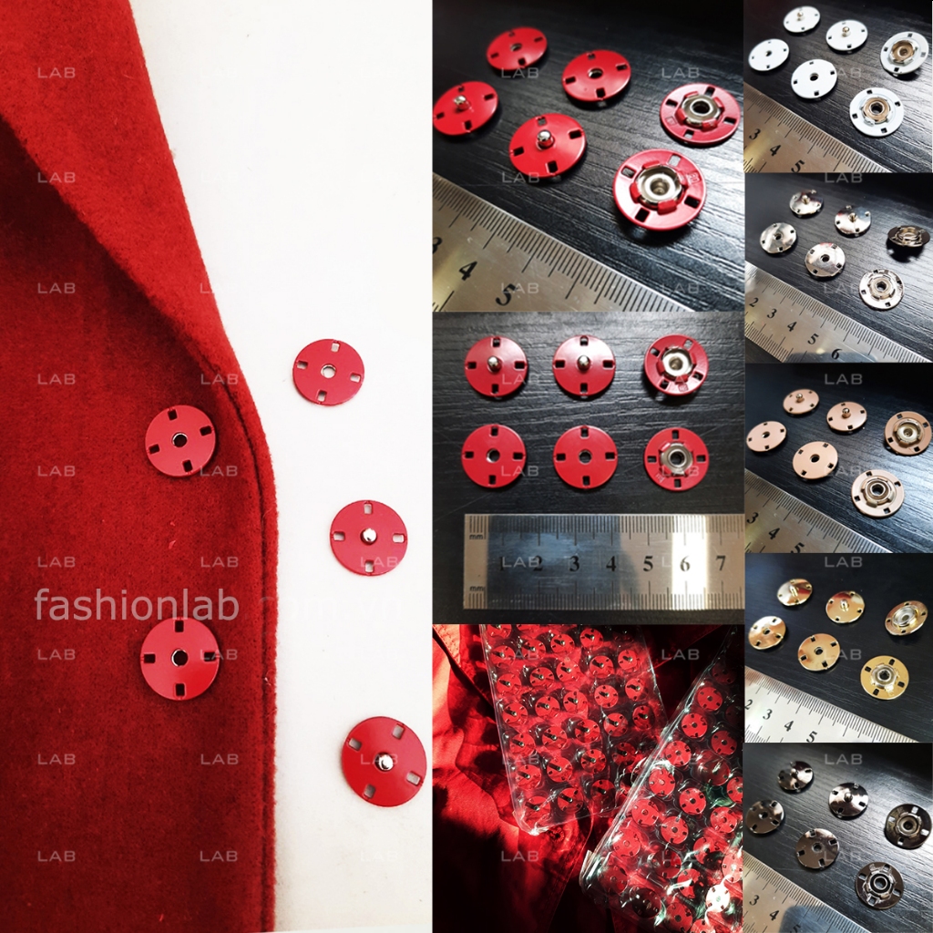 Khuy ẩn giấu khuy cho áo khoác, manteau, áo len, dạ - 18mm (cặp) #0202 | Shopee Việt Nam