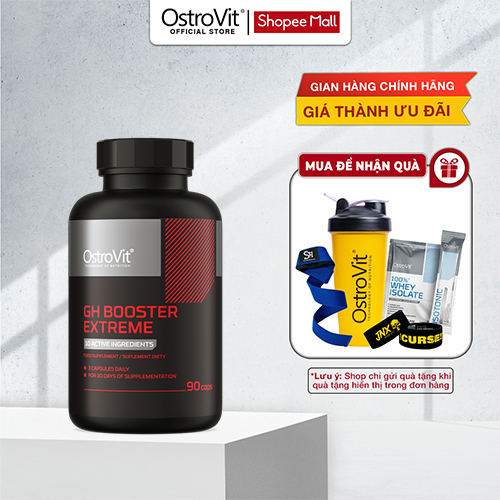 Ostrovit GH Booster Extreme (90 Viên) - Thực Phẩm Bổ Sung Hỗ Trợ Tăng ...
