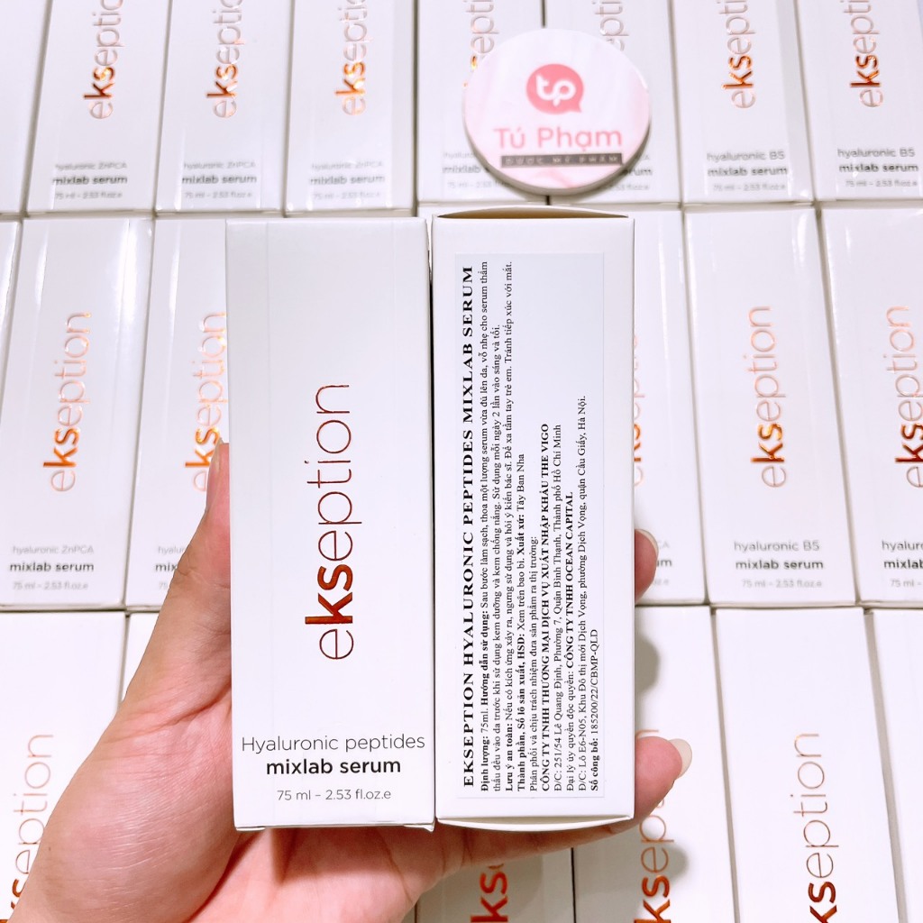 [HÀNG CÔNG TY] Tinh Chất Phục Hồi Chống Lão Hoá Ekseption Hyaluronic ...