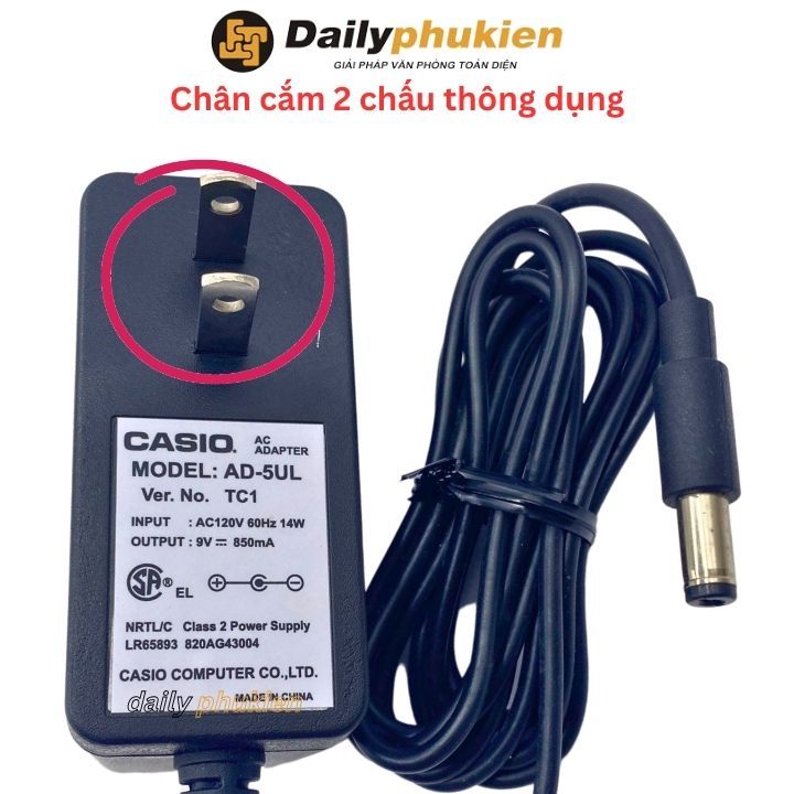 Bộ nguồn đàn Casio CT-625 CT625 9V bản hành 12 tháng 1 đổi 1 | Shopee ...