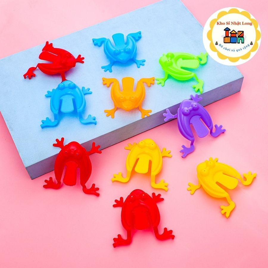 [Qùa tặng 1k] Đồ Chơi Ếch Nhựa Nhảy Vui Nhộn | Shopee Việt Nam