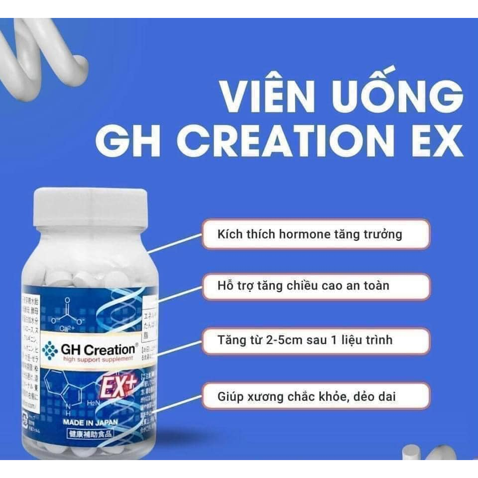 GH EX Creation Japan - Giải Pháp Tăng Chiều Cao Tự Nhiên Và An Toàn ...