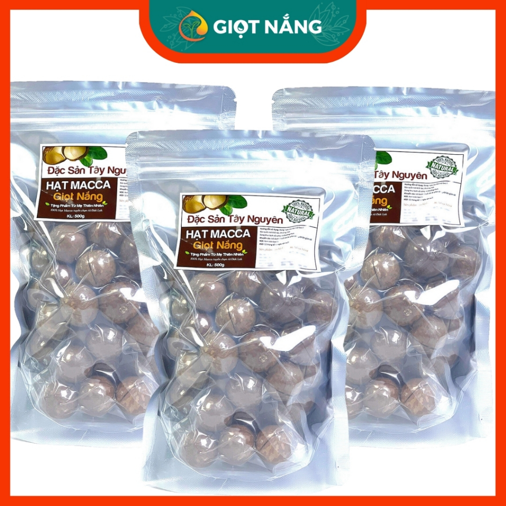 Combo 1,5kg Hạt Macca nứt vỏ size A Đăk Lăk sấy lạnh giàu dinh dưỡng từ ...