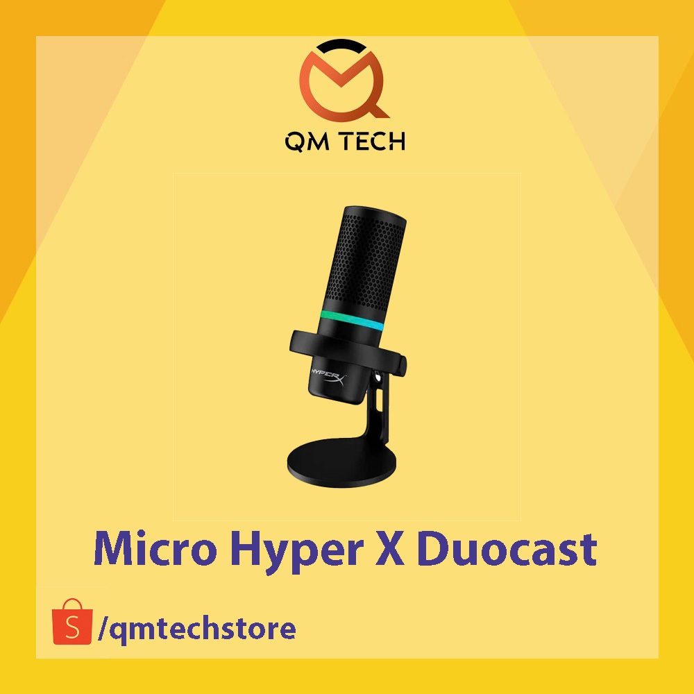 [LIKENEW] Micro thu âm HyperX DuoCast RGB - QMTECHSTORE | Shopee Việt Nam
