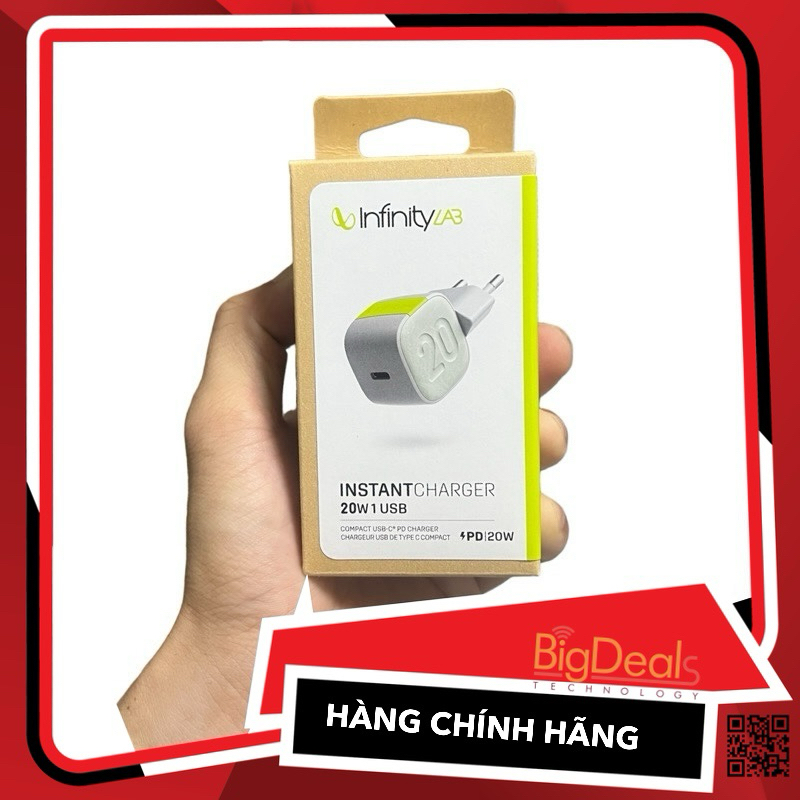 Củ sạc nhanh PD 20W INFINITY Lab by Harman ️ BigDealsVN | Shopee Việt Nam