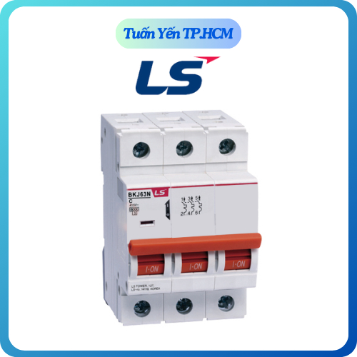 Cầu dao tự động MCB LS - CB 3 Tép 3P 16A - 20A - 25A - 32A - 40A - 50A ...