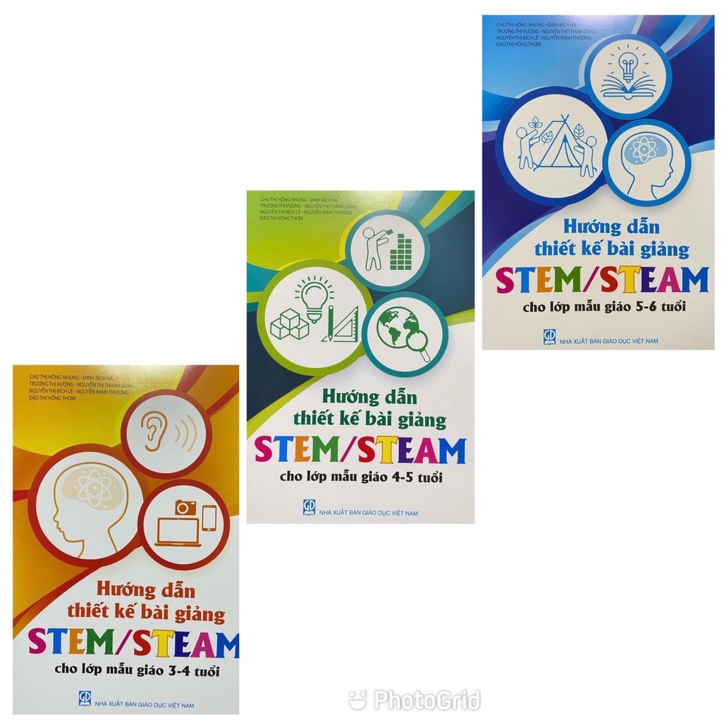 Sách - Hướng dẫn thiết kế bài giảng Stem/Steam cho lớp mẫu giáo ...