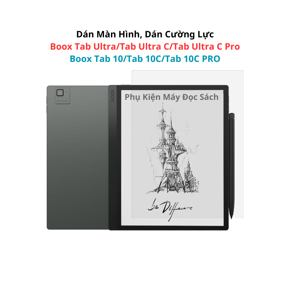 Dán Màn Hình/Cường Lực Boox Tab Ultra/Tab Ultra C/Tab Ultra C Pro, Tab 10/Tab 10C/Tab 10C PRO ...