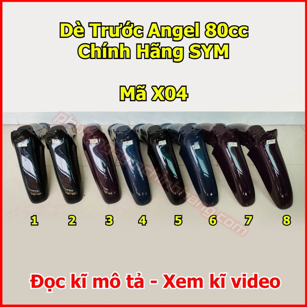 Dè Trước Xe Angel 80 Chính Hãng SYM - Mã X04 | Tồn Kho | Shopee Việt Nam