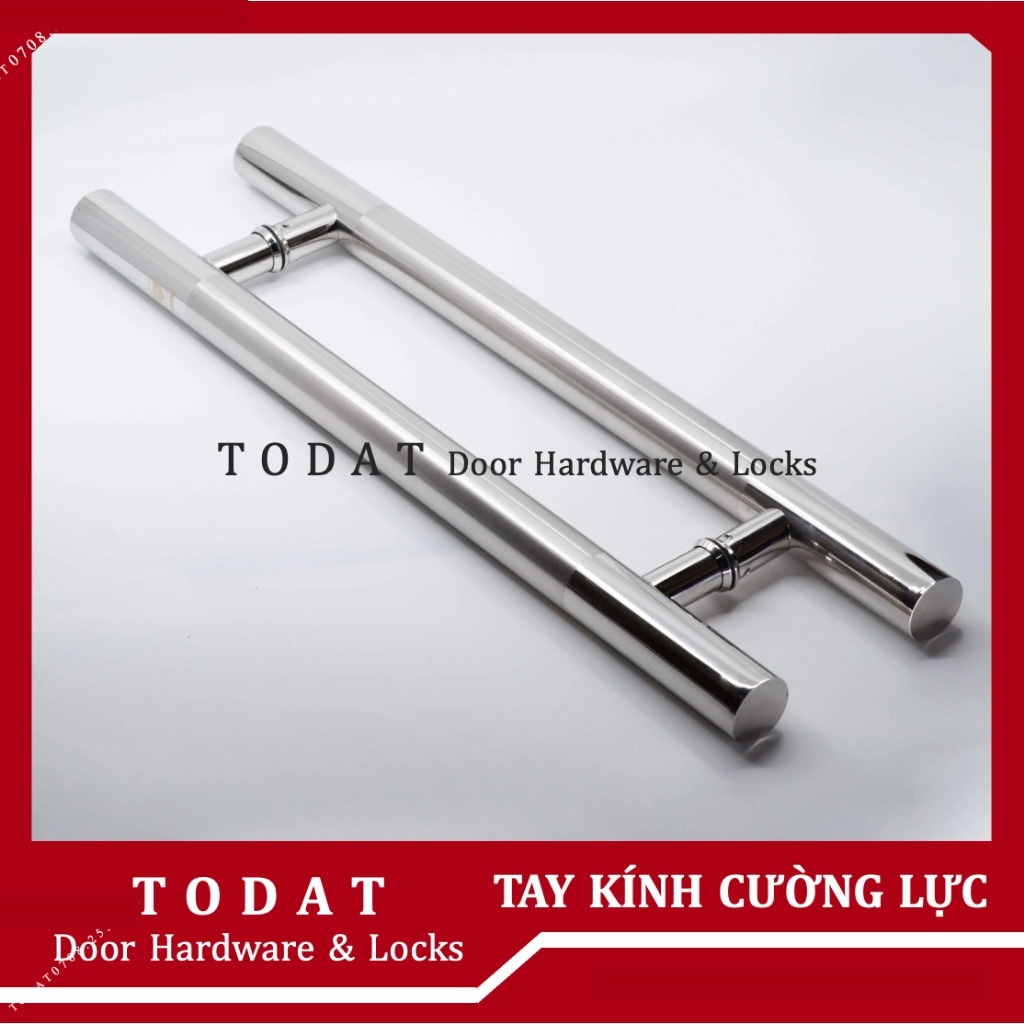 Tay nắm inox 304 cửa kính cường lực dài 60cm (tim 40cm) | Shopee Việt Nam