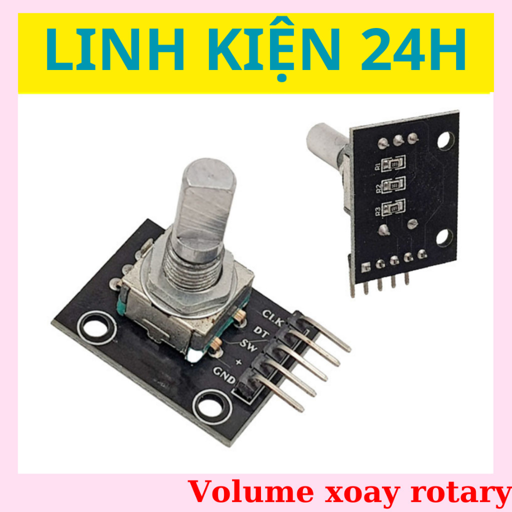 Mạch Volume Xoay Rotary Encoder 360 Độ KY-040 | Shopee Việt Nam