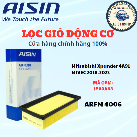 Lọc gió động cơ Mitsubishi Xpander 4A91 MIVEC 2018-2023. ARFM 4006 | Shopee Việt Nam
