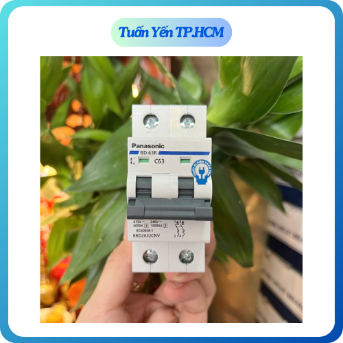 [Hỏa Tốc] CB Panasonic 2P - 16A,20A, 25A, 32A, 40A, 50A, 60A Cầu Dao Tự Động MCB - Hàng Chính ...