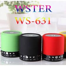 Loa WS 631 bluetooth nghe nhạc mini | Shopee Việt Nam