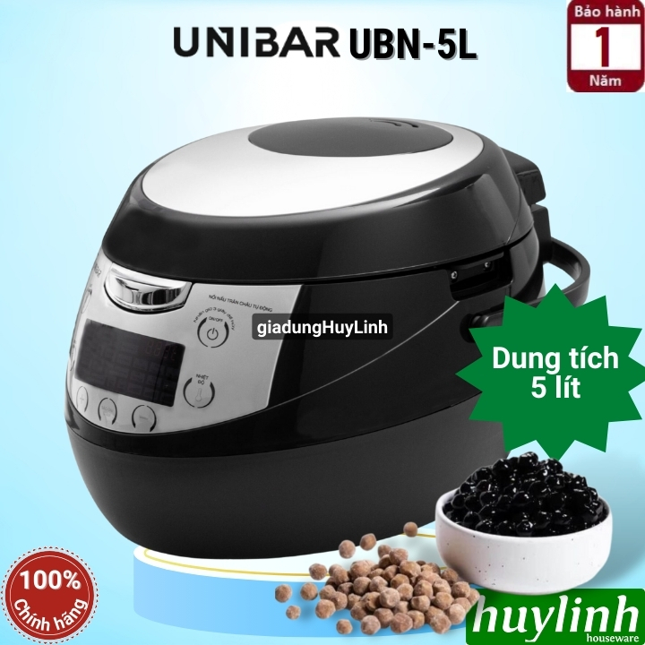 Nồi nấu trân châu tự động đa năng Unibar UBN-5L - 5 lít - Điều khiển ...