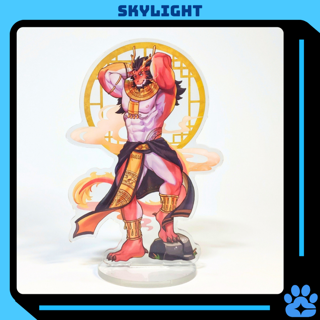 Mô Hình Standee Furry Dragon nhựa mica 14cm | Shopee Việt Nam