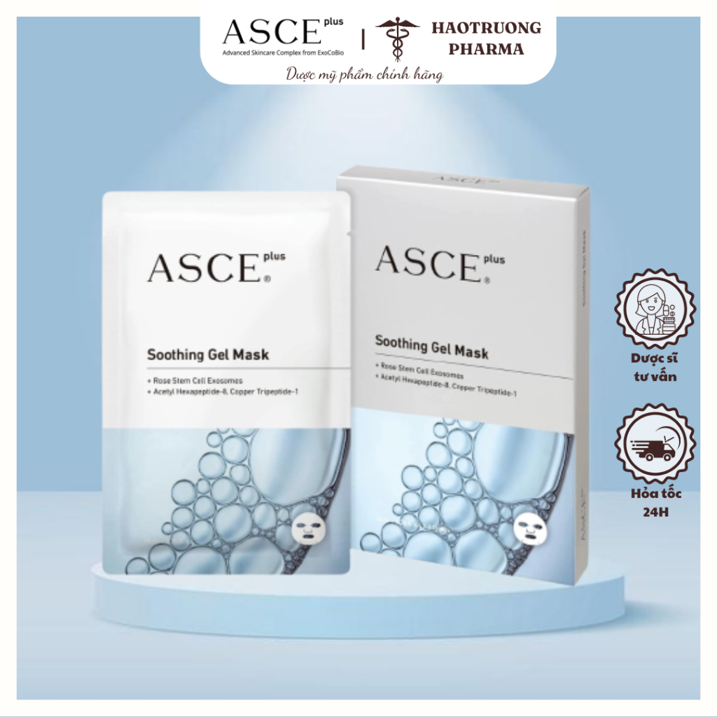 [Hàng công ty] Mask ASCE plus Soothing Gel - Mặt nạ siêu phục hồi, làm ...