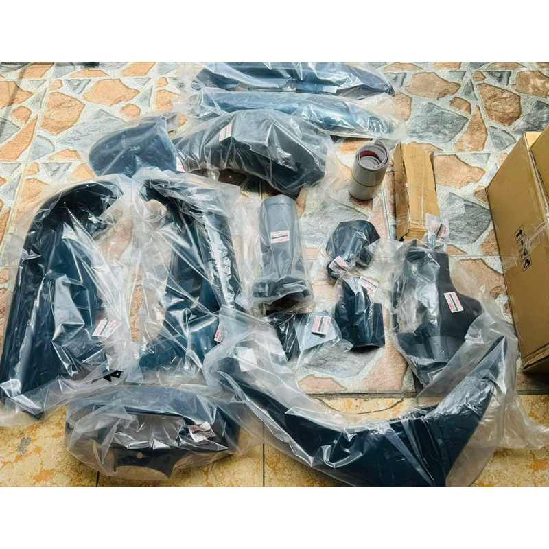 Áo xe viva xanh lam và tem suzuki viva | Shopee Việt Nam