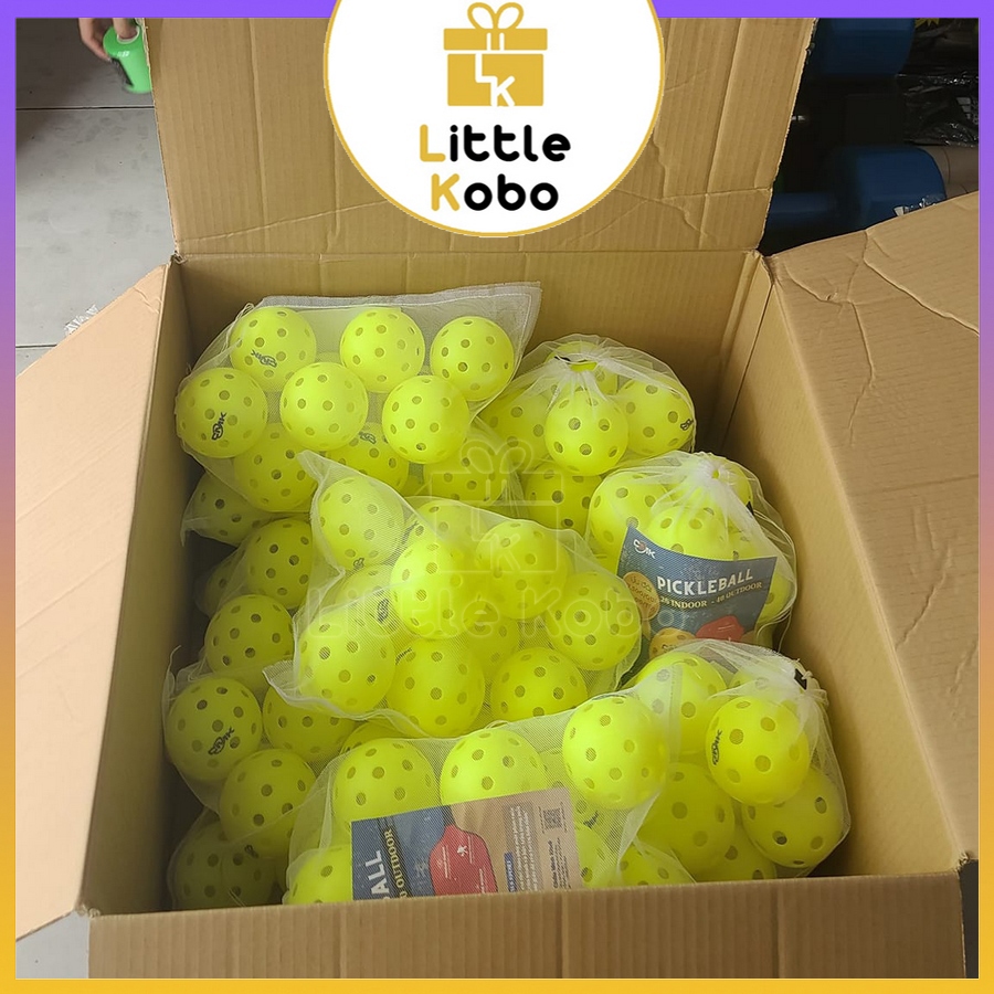 [CMK] Banh Pickleball Loại Tốt Indoor Outdoor 26 Lỗ 40 Lỗ Bóng Pickle ...