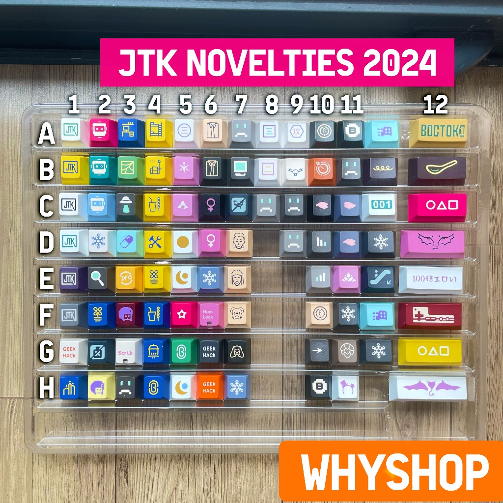 [Grab 2024] JTK Keycap Nút bàn phím cơ lẻ Novelty - JTK Grab | Shopee ...