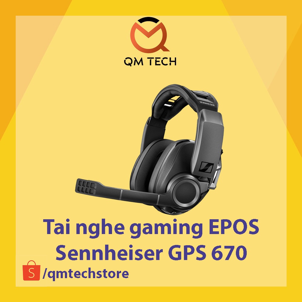 [NEW - LIKENEW - BH6T] Tai nghe gaming EPOS Sennheiser GSP 670 Wireless - Hàng chính hãng ...