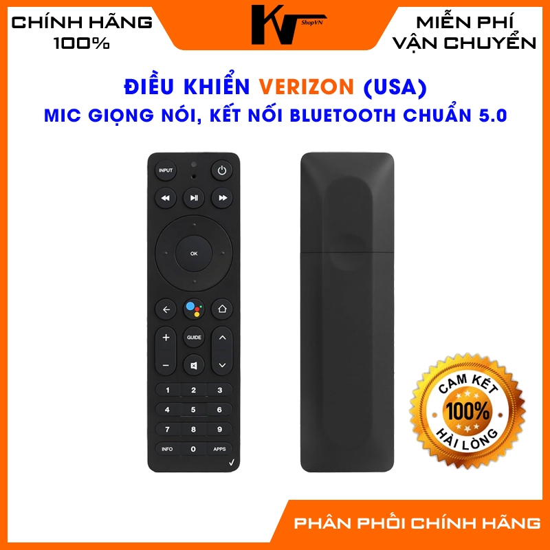 Remote điều khiển giọng nói bluetooth Verizon - Timvision Mỹ | Shopee ...