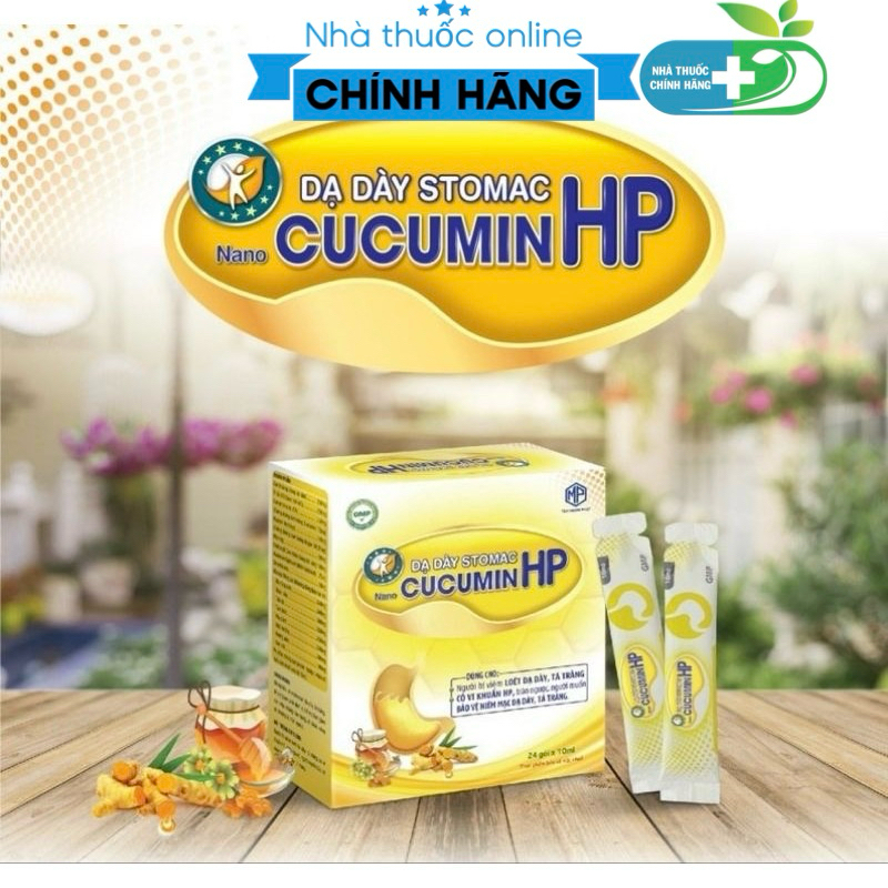 Dạ Dày Stomac Nano CuCuMin Hp - Hỗ Trợ giảm viêm loét dạ dày, tá tràng ...