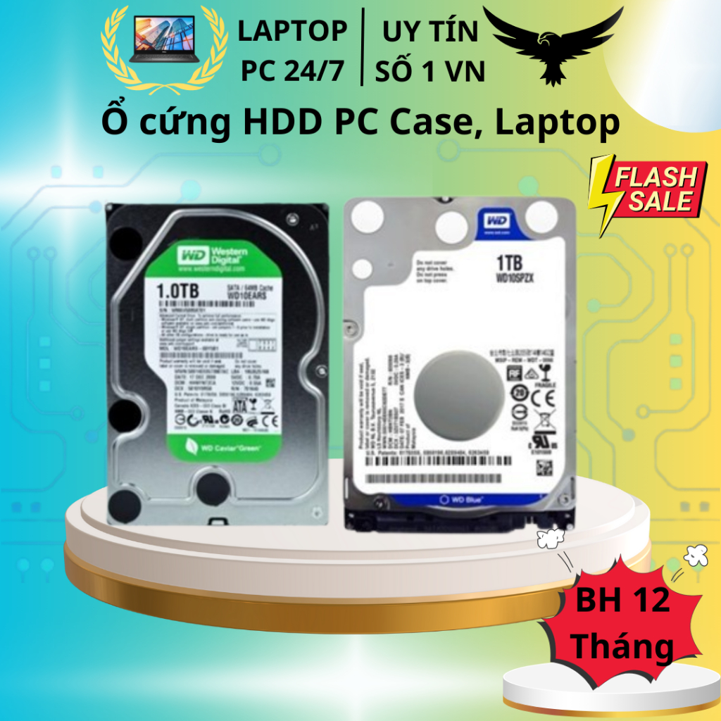 Ổ cứng HDD PC Case, Laptop 500GB 1TB 2TB 3.5 Inch, 2.5 Inch SATA III ...