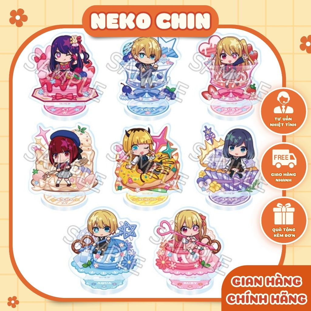 [TẶNG KÈM SLEEVES] Standee nhân phẩm Oshi No Ko Ver Sweets | Shopee ...