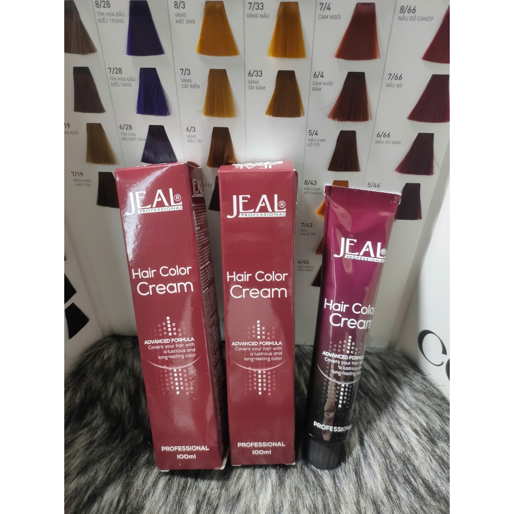Màu nhuộm tóc Jeal không bao gồm oxy | Shopee Việt Nam
