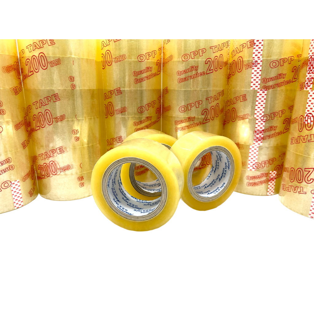 Băng keo TRONG 5F - 200Y - 1.9Kg (1 cây 6 cuộn) | Shopee Việt Nam