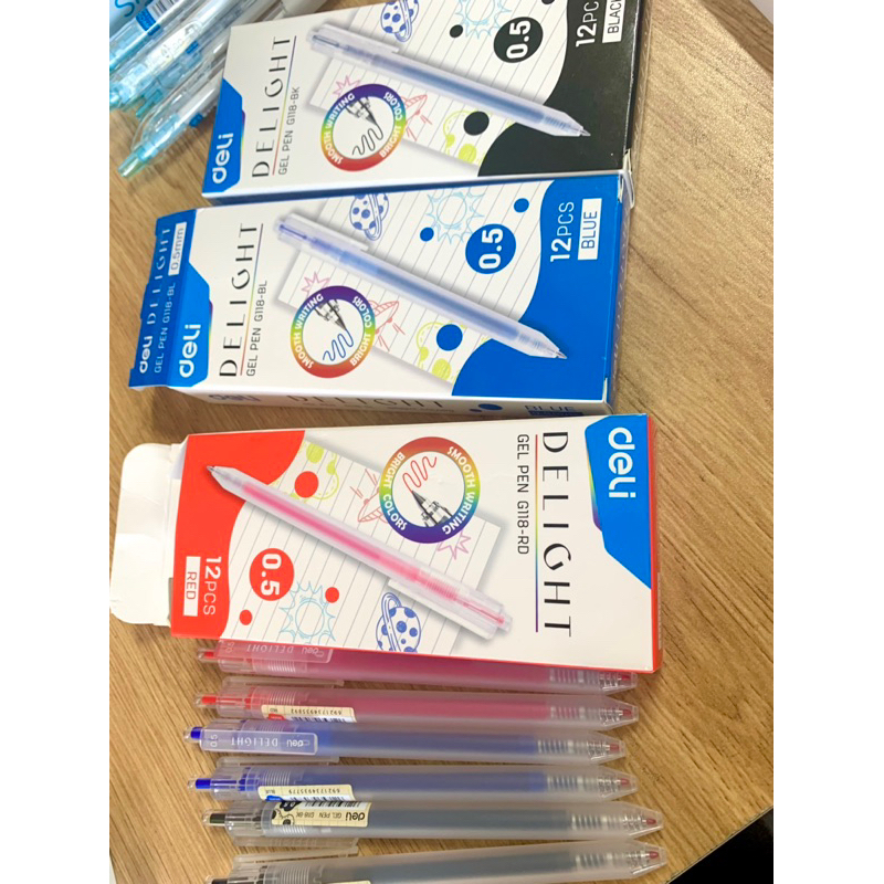 Bút Gel Deli G118 0.5mm | Shopee Việt Nam