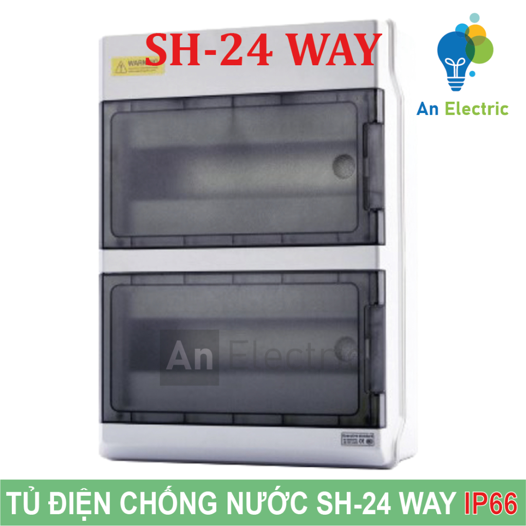 Tủ điện phân phối chống nước SH-24 WAY chuẩn IP66 (SHPN Series ...
