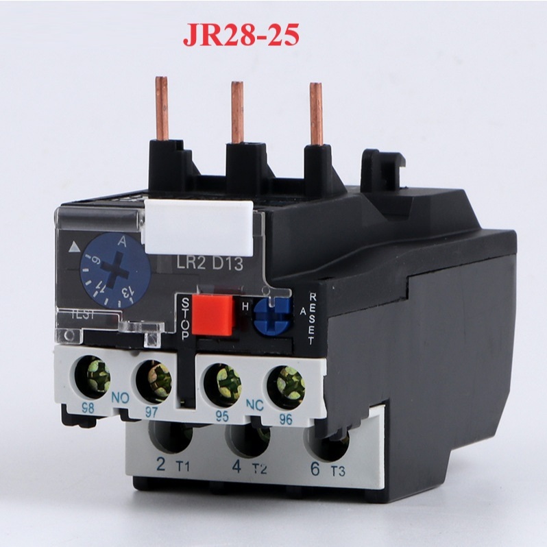 Rơ le nhiệt JR28-25, LR2-D33 Dùng cho khởi động từ CJX2, Relay nhiệt cho contactor | Shopee Việt Nam