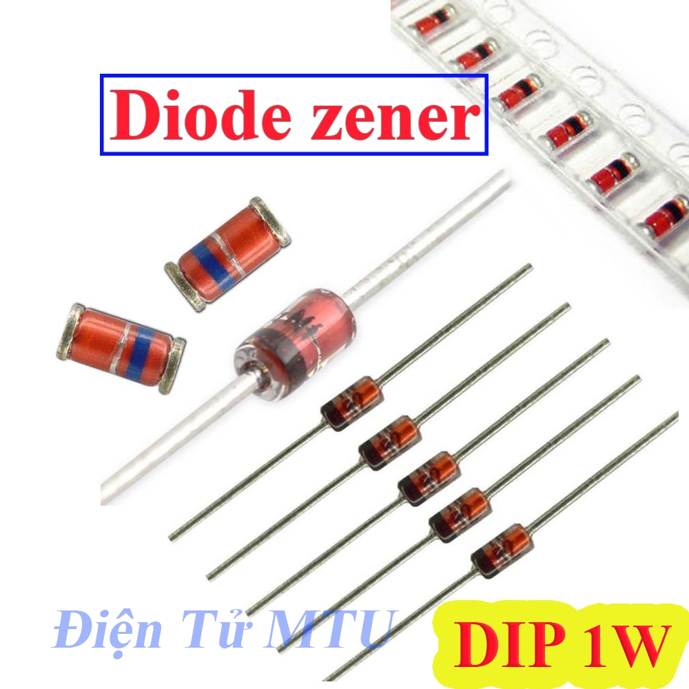 Diode Zener 1W - chân cắm DIP - Nhiều loại - (túi 10 con) | Shopee Việt Nam