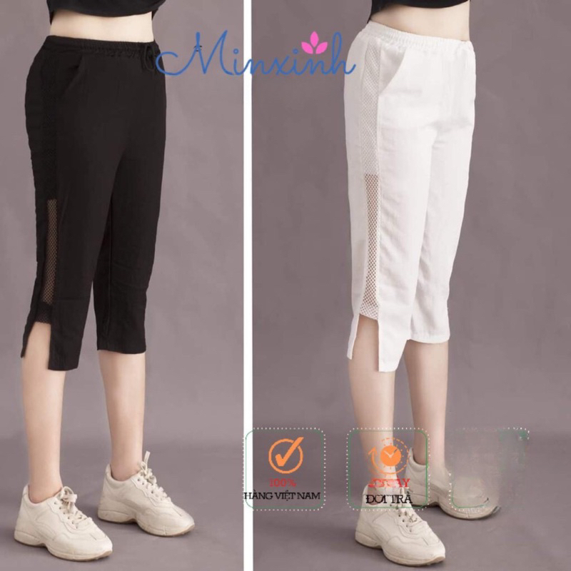 Quần Ngố Đũi Phối Lưới_mã Ngo01 | Shopee Việt Nam