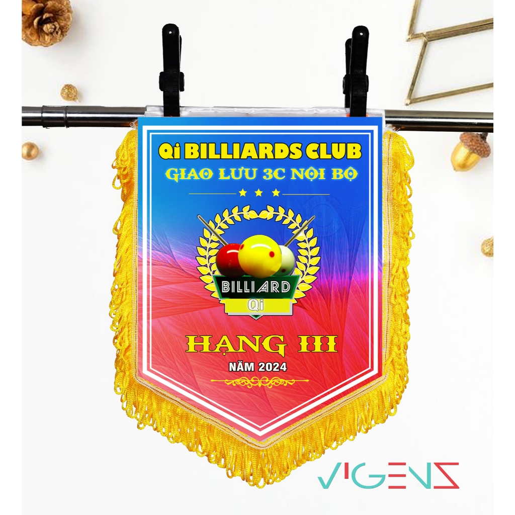 Cờ lưu niệm bida - Carom 3 băng - Cờ lưu niệm Bi a - Cờ lưu niệm ...