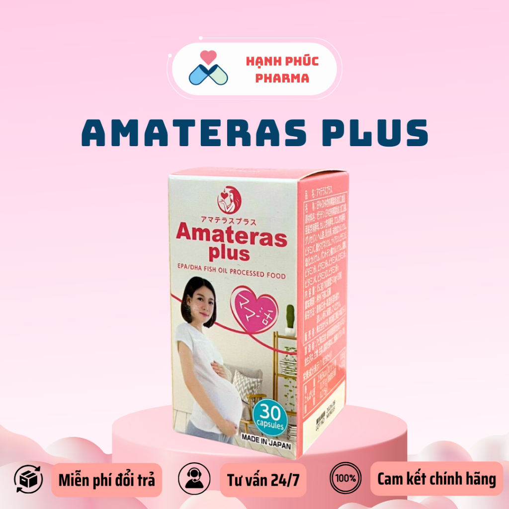 AMATERAS PLUS - bổ sung DHA, EPA, vitamin và khoáng chất cho phụ nữ chuẩn mang thai | Shopee ...