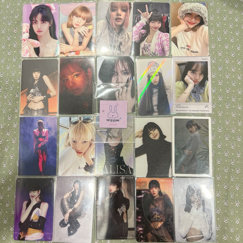 [OFFICIAL] Card Lisa blackpink chính hãng | Shopee Việt Nam