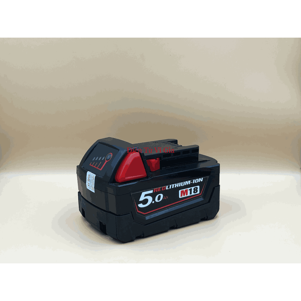 Pin Milwaukee M18 18V Dung Lượng 4Ah - 5Ah Nhận sạc Mikwaukee Bảo Hành ...