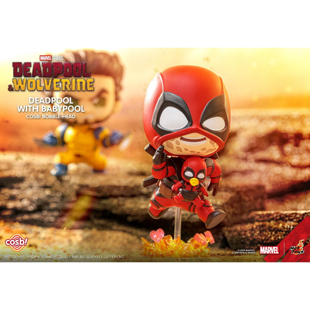 Mô Hình Blind Box Chính Hãng Hot Toys Marvel Deadpool & Wolverine Cosbi ...