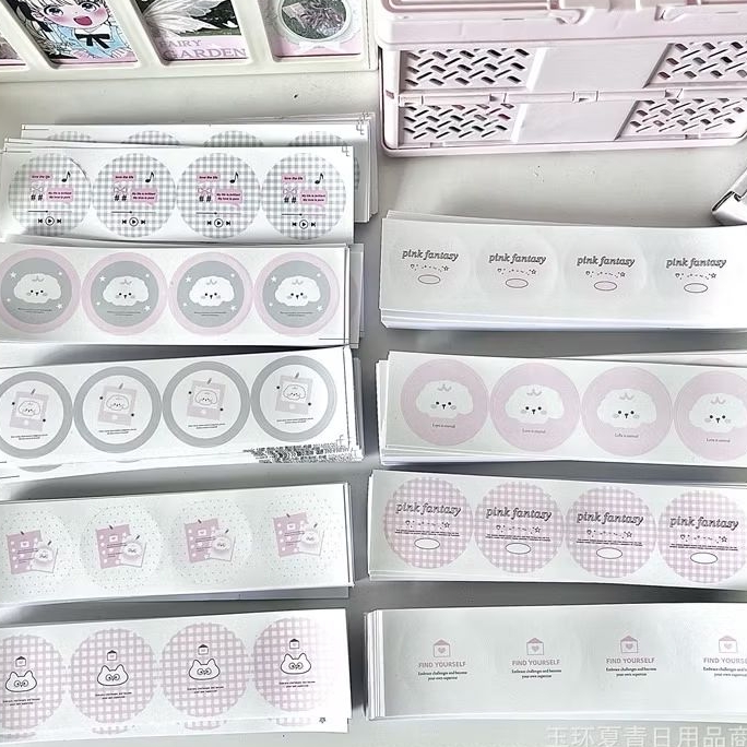 SET 36 STICKER TRÒN NIÊM PHONG GÓI HÀNG | Shopee Việt Nam