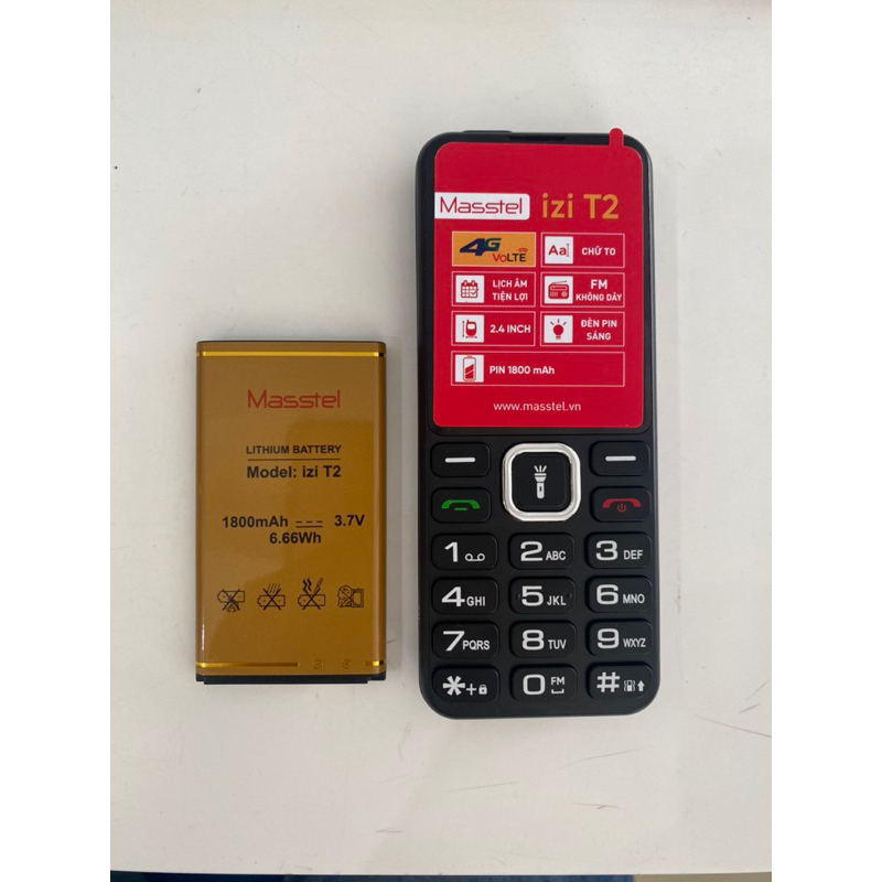 Pin masstel izi T2 chính hãng mới 100% | Shopee Việt Nam