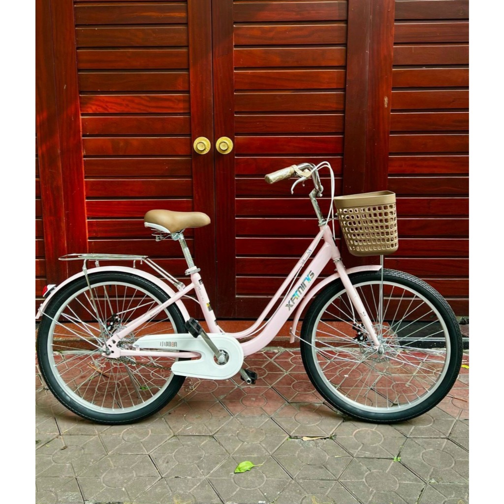xe đạp trẻ em xe bé gái mini nữ size 22in từ 9 đến 18 tuổi | Shopee ...
