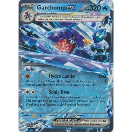 Thẻ bài Pokemon - TCG - Garchomp ex - 038/182 - Ultra Rare | Shopee ...